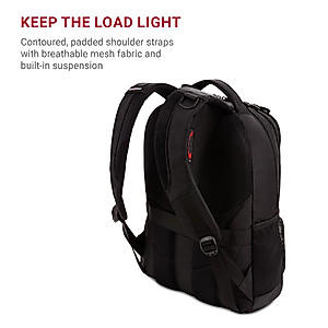 SwissGear Cecil 5505 Laptop Backpack, Black, 18-Inch