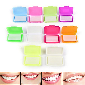 10 Box Orthodontic Wax,Bracket Brace Gum Irritation Dental Wax,Braces Wax,Best Sticking Wax