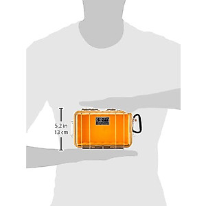 Pelican 1050 Micro Case - for iPhone, GoPro, Camera, and more (Yellow/Clear)