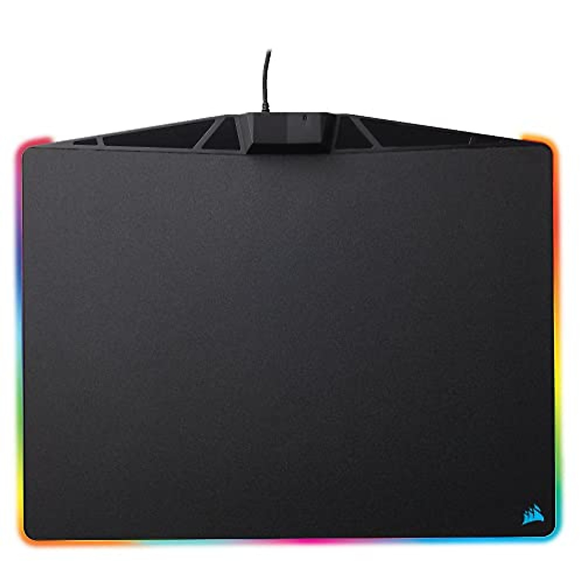 Corsair MM800 Polaris RGB Mouse Pad - 15 RGB LED Zones - USB Pass Through - High-Performance Mouse Pad Optimized for Gaming Sensors, Black