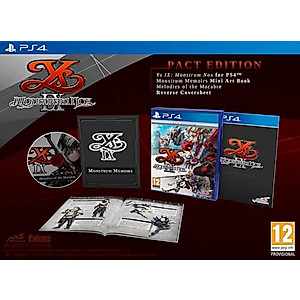 Ys Ix: Monstrum Nox Pact Edition - PlayStation 4 (PS4)