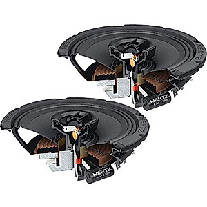 pkg Hertz SX 165 Neo 6.5" SPL Show 200W Tweeters Coaxial Speakers with Grills