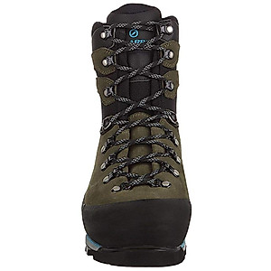 SCARPA Grand Dru GTX Waterproof Gore-Tex Hiking Boots for Mountaineering and Backpacking - Forest - 8-8.5