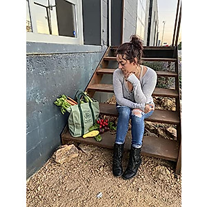 Hemp Go Green 100% Hemp Canvas Washable Heavy Duty Reusable Shopping Bag