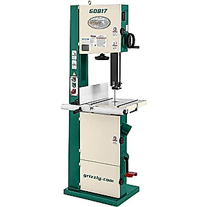 Grizzly Industrial G0817-14" Super HD 2 HP Resaw Bandsaw with Foot Brake