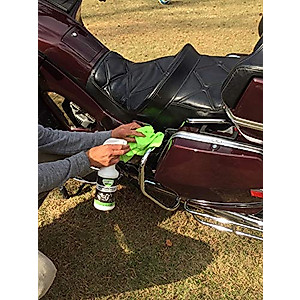 Shine Doctor Motorcycle Cleaning Kit Cleans Chrome, Leather, Vinyl and Removes Grime and Grease.