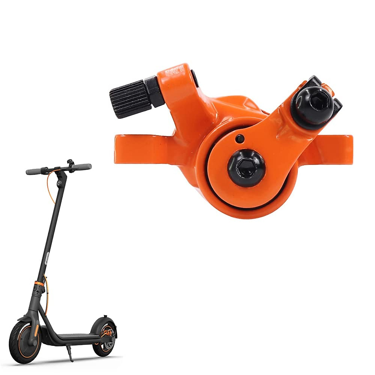 RidTianTek Rear Brake Caliper for Segway Ninebot F20 F25 F30 F40 Electric Scooter Disc Brake Replacement Kisckscooter Accessories