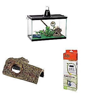 Zilla 10 Gallon Tropical Terrarium Starter Kit Bundle