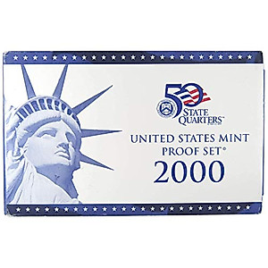 2000 S US Mint Proof Set Original Government Packaging