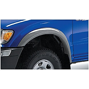 Bushwacker Extend-A-Fender Extended Front & Rear Fender Flares | 4-Piece Set, Black, Smooth Finish | 31911-11 | Fits 1995-2004 Toyota Tacoma 4WD w/ 6.2' Bed