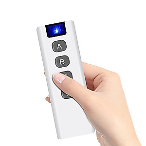 CIRONI 433Mhz Transmitter Remote Control Universal Wireless 4 Buttons Learning Code for Light Switch Gadgets Gate Garage Door Opener