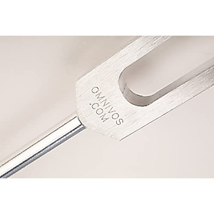 Otto 128 Hz Tuning Fork for Healing and Medical Practices by Omnivos for Reducing Pain from Inflammation, Reduce Stress, Meditation, Made in the USA