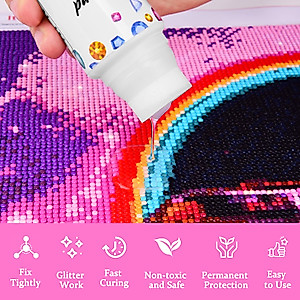 Diamond Painting Sealer 120ML, 5D Diamond Painting Glue for Permanent Hold & Shine Effect (4 OZ)