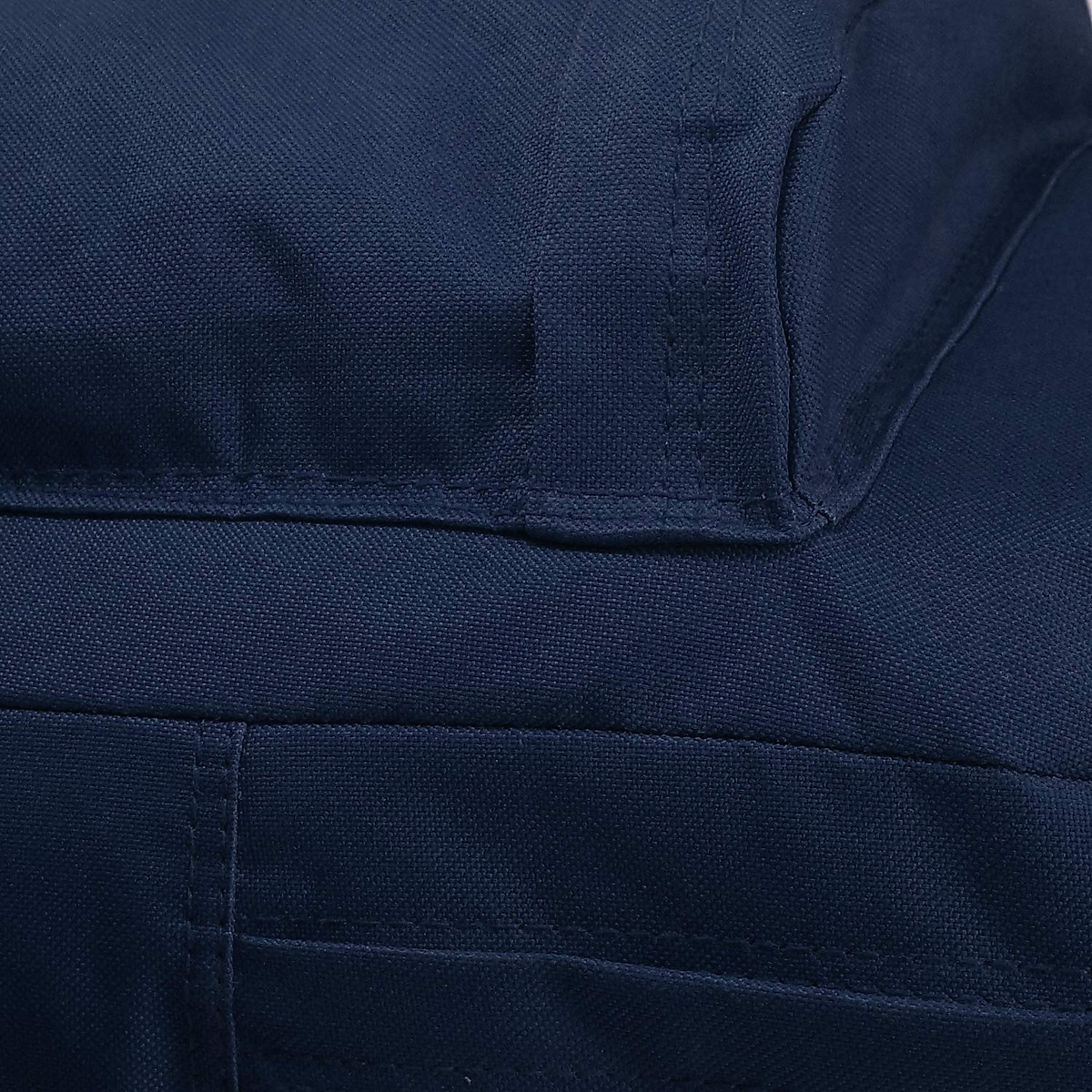 K-Cliffs Basic Backpack Classic Simple School Book Bag Student Daily Daypack 18 Inch Navy 18"x13"x16"