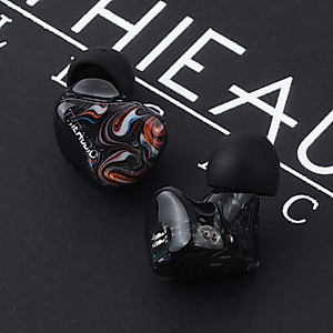 Linsoul THIEAUDIO Legacy 4 1DD+3BA Hybrid Driver in-Ear Monitor with 2 Tuning Switch, Detachable 7N OCC 0.78mm 2Pin Cable, Custom Faceplate