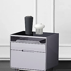 HIGOH Bedside Table Smart Home Side Bed Bedside Table Furniture Bedside Table Bedside Table with Drawers