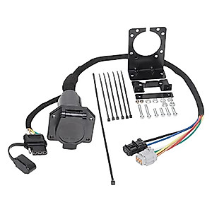 Oyviny 4 Way Flat and RV 7 Way Trailer Wiring Harness for Nissan Frontier 2005-2022/Nissan Xterra 2005-2015/Nissan Pathfinder 2005-2012/Suzuki Equator 2009-2012, Factory Tow Package Required