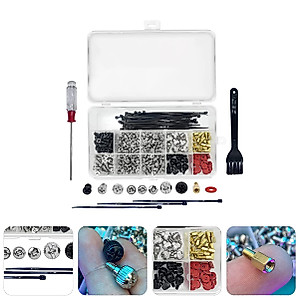 KOMBIUDA 1 Set Computer Screw Combination Screws Bolts for Computer Screws for Assembling Computer Screw Assortment Kit Computer Case Screws Kits Cable tie Stainless Steel Chassis