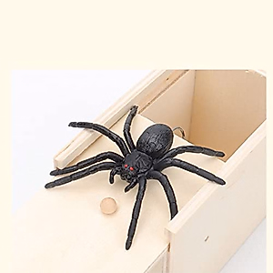 Camidy Rubber Prank Box, Handcrafted Wooden Surprise Box Prank, Money Surprise in a Box, Pranks Stuff Toys for Adults and