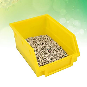 Hamster Dust Bath Pig Litter Boxes Small Hamster Corner Litter Box Rabbit Litter Box Pet Accessories Ferret Toilet for Guinea Pig Hamster Rabbit Ferret Small Animal