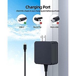 Laptop Charger for Asus, (UL Safety Certified), USB C, 45W, Chromebook, Zenbook, Transformer Book