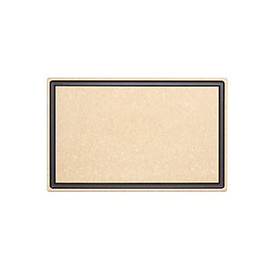 Epicurean Chef Series Cutting Board with Juice Groove, 23" × 14.5", Natural/Slate