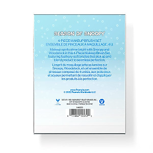 wet n wild Peanut Collection Season of Snoopy 4-Piece Makeup Brush Set