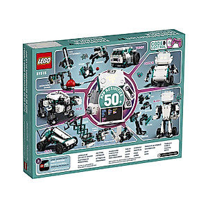 LEGO MINDSTORMS Robot Inventor Building Set; STEM Kit for Kids and Tech Toy with Remote Control Robots; Inspiring Code and Control Edutainment Fun (949 Pieces)
