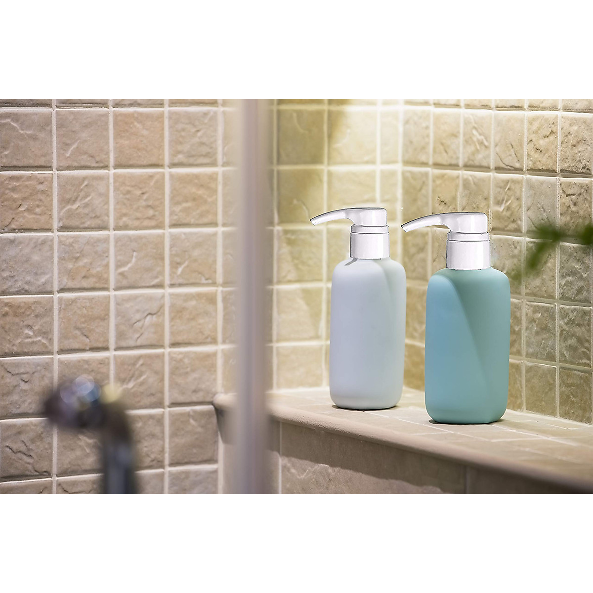 2 New Aveda Bottle Pumps fits 1 Liter products Shampoo, Conditioner, Lotion, Etc.