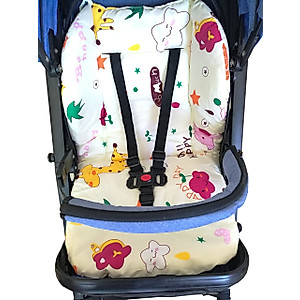 High Chair Cushion, High Chair Pad/seat Cushion/Baby High Chair Cushion,Soft and Comfortable,Light and Breathable,Make The Baby More Comfortable (Pink Deer Pattern)