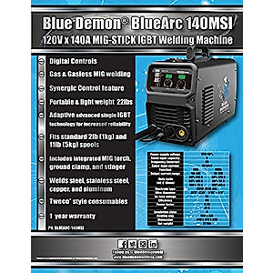 BLUEARC 140 MSI Inverter Welding Machine (BLUEARC-140MSI)