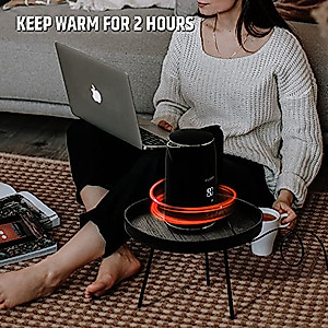 Razorri Electric Kettle 1-Click Control LED Digital Display, 1.7 Liter BPA-Free, Stainless Steel Double Insulated Wall, Boil Dry Protection, Keeps Warm for Tea Coffee, Cool to Touch, Cordless, Black