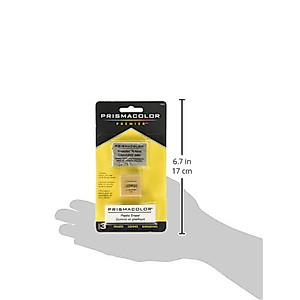 Prismacolor Premier Kneaded, ArtGum and Plastic Erasers, 3 Pack