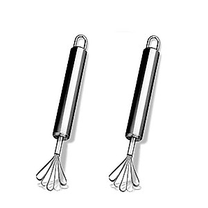 Alwaysuc Stainless Steel Coconut Meat Removal Knife, Multi-Purpose Stainless steel planer