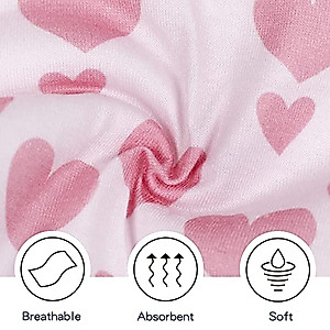 CIVARUA KIDS 10-Pack Baby Bandana Drool Bibs, Baby Bandana Bibs for Girls, Drooling Bibs for Infants, Newborns, Adjustable, Machine Washable