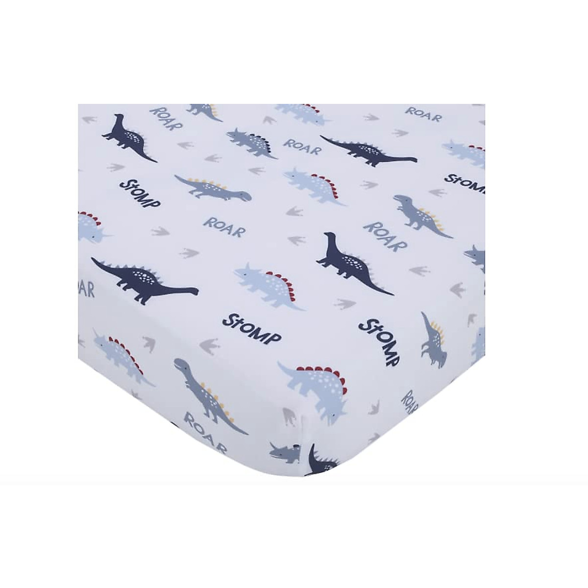 Parent's Choice 4-Piece Toddler Bedding Set, Blue, Dino