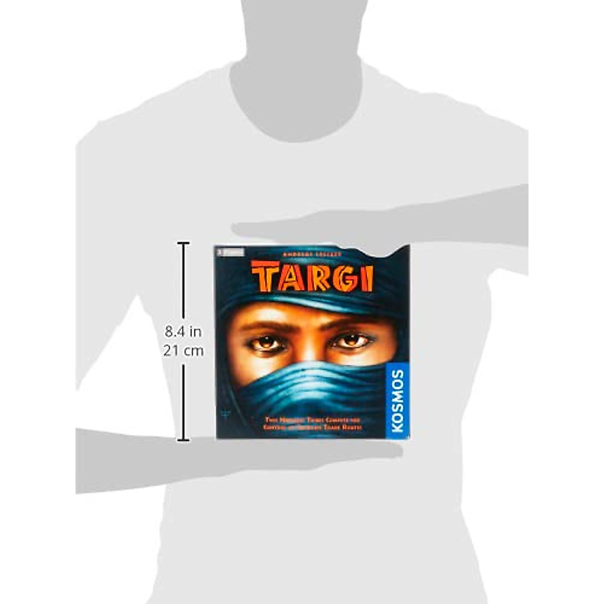 Thames & Kosmos | Targi | Two Player Game | Strategy Board Game | Golden Geek Award Nominee | Kennerspiel Des Jahres Award Finalist