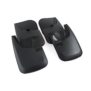 Red Hound Auto Heavy Duty Molded Mud Flaps Compatible with Ford Super Duty F250/F350 2011-2016 Mud Guards Splash Front & Rear 4pc Set (for Trucks without Fender Flares)