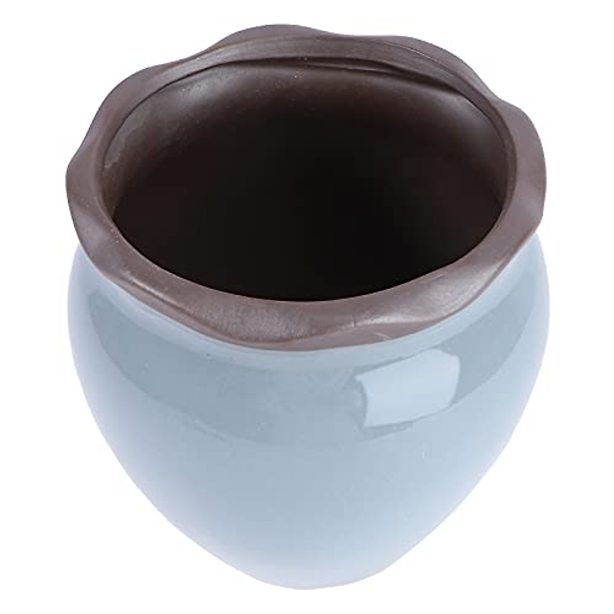 Happyyami 1Pc Succulent Flower Pot Home Decoration Ceramic Flowerpot Plant pots Indoor Mini Plant pots Garden planters Pot Bonsai Planters Home Plants Pot Ceramic Plants Pot Small Cactus