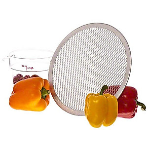 Update International Pizza Screen, 10 Inch, Silver