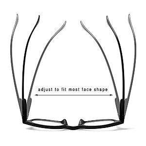 Kerecsen 5 Pack Reading Glasses for Women Men,Spring Hinges,Readers for Kids,Colorful Ladies Readers (5 Pack Mix Color, 3.50)