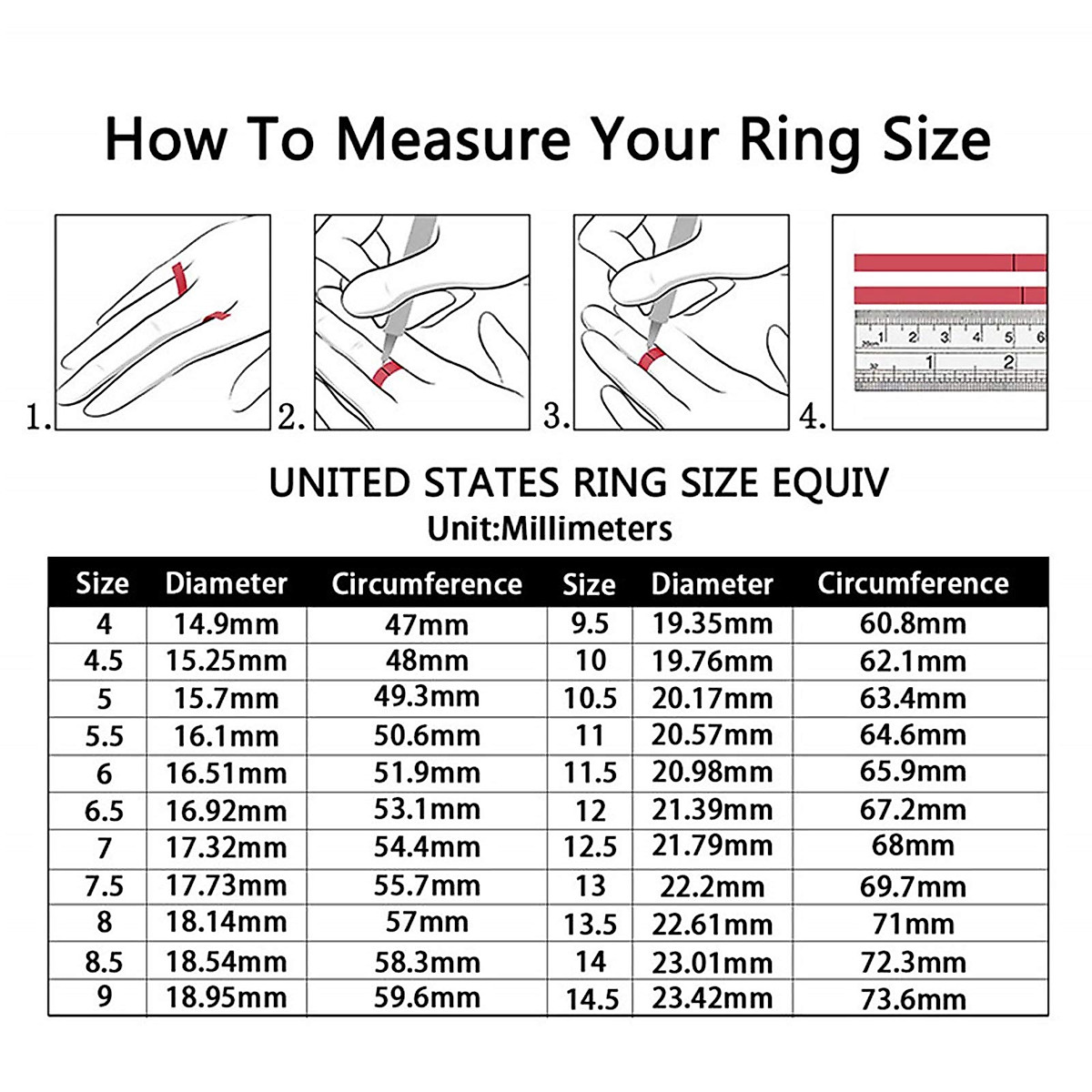 CEJUG 3Ct Wedding Rings for Women Princess Engagement Ring Set Bands 18k White Gold Plated Halo Cz Size 7