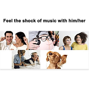 Adhiper A50 Replacement Cord Inline Mute Cable, Headsets Cord Audio Headset Cable for Astro A10 A30 A40 A50 G633 G933 Gaming Headphones, for Xbox One PS4 PC Gaming Mobile MixAmp (Black)