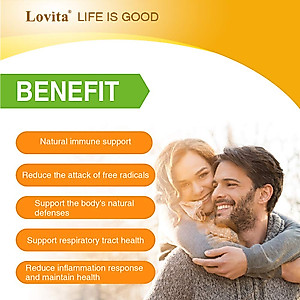 Lovita Bee Propolis Capsule | 4000mg Equivalent | 5:1 Concentration | Natural Propolis Extract | 30 Vegetarian Capsules (1 Months Supply)