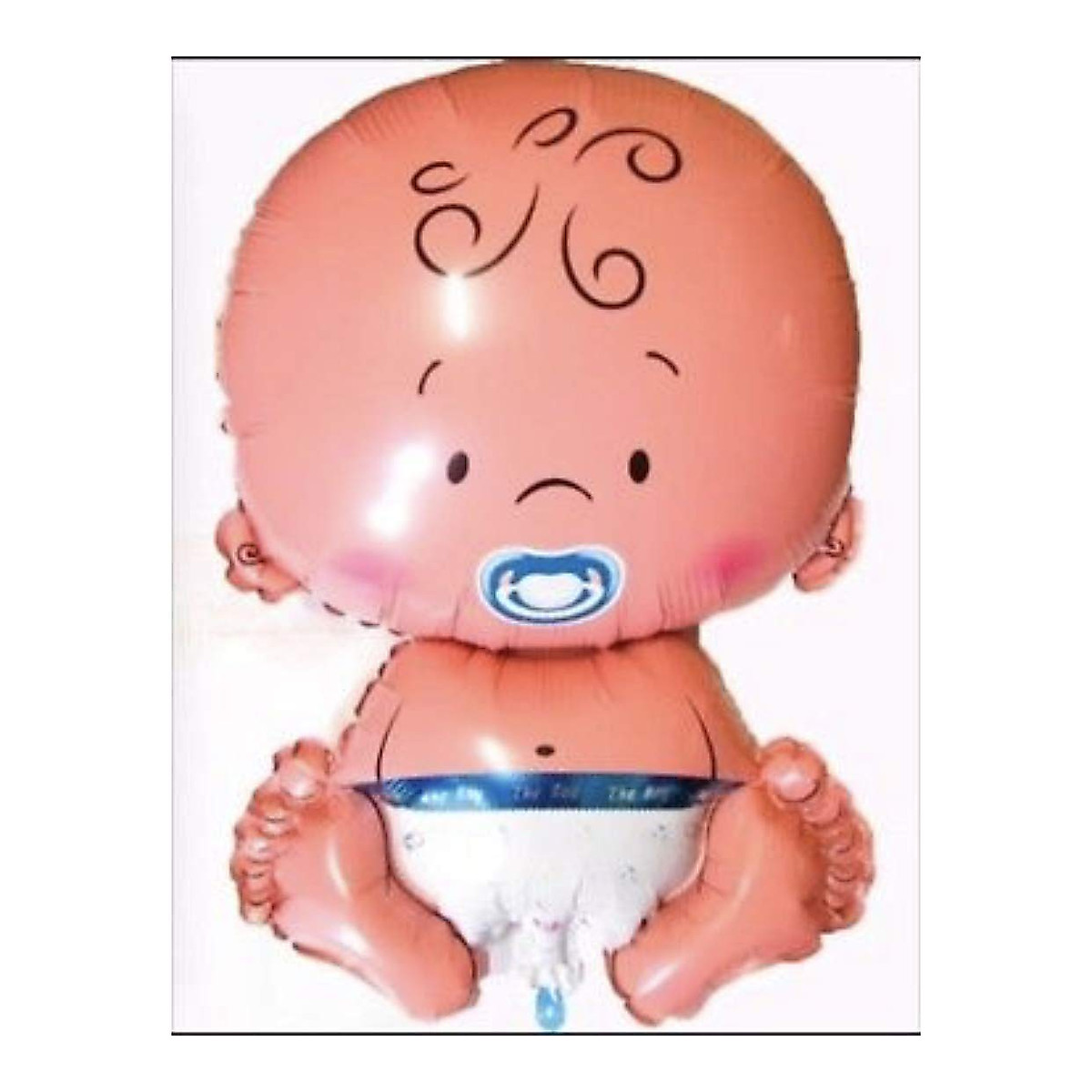 Boy Baby Shaped With Pacifier 29" Balloon Baby Shower Decorations Gender Reveal