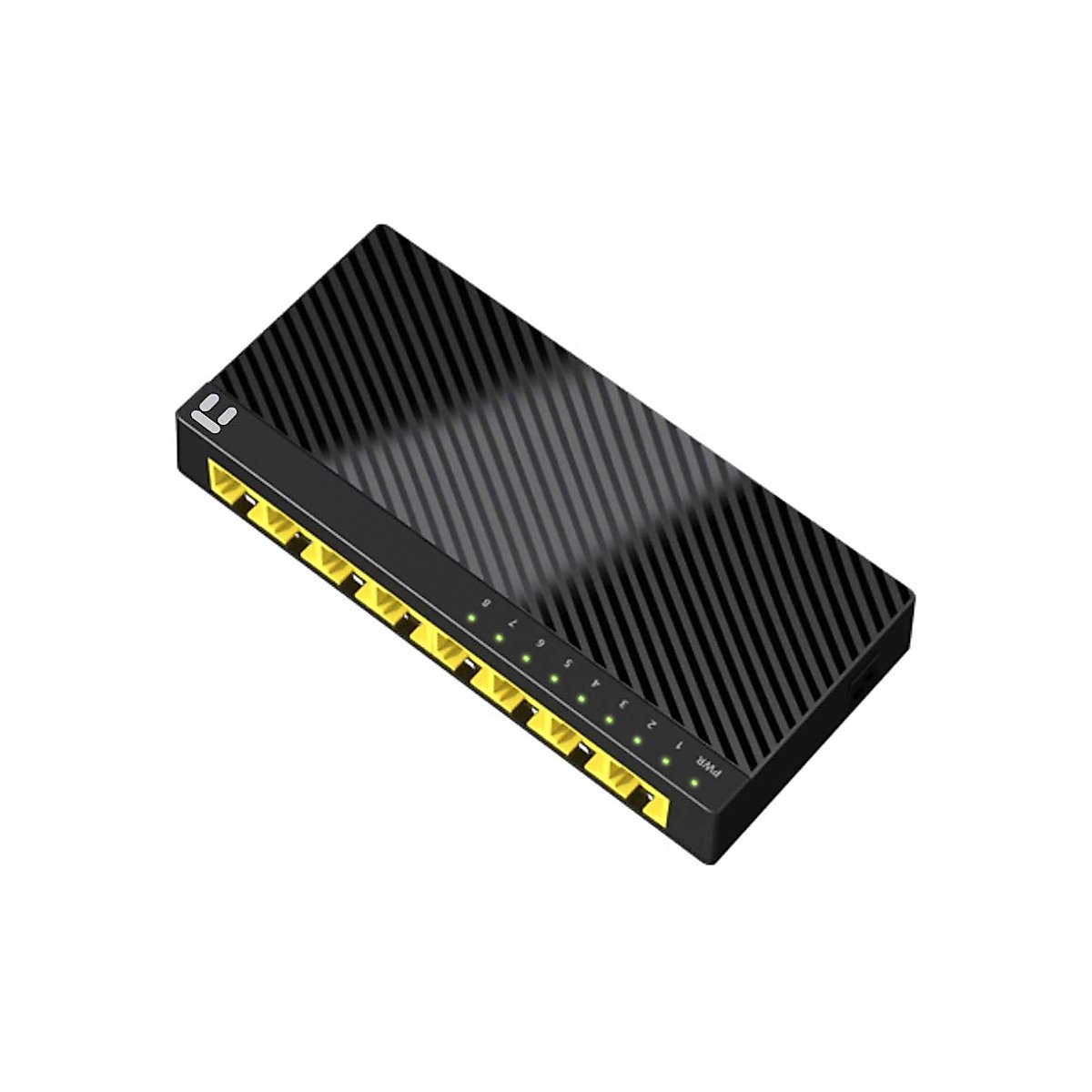 Netis ST3108GS 8 Port 10/100/1000Mbps Fast Gigabit Desktop Switch | Plug-and-Play and Effective Power Saving Technology Support Auto MDI/MDIX Function