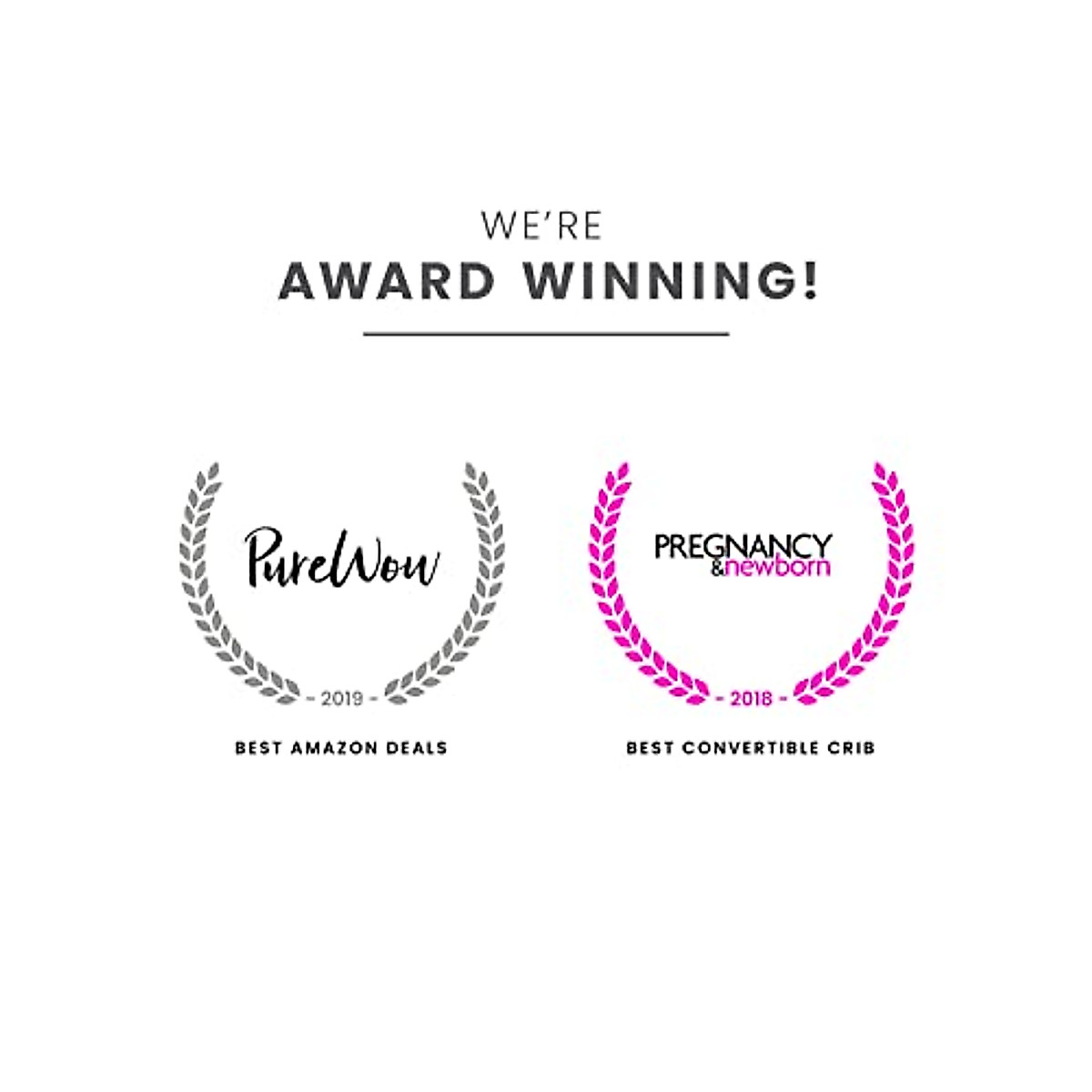 Delta Children Ava 3-in-1 Convertible Baby Crib - Greenguard Gold Certified, White