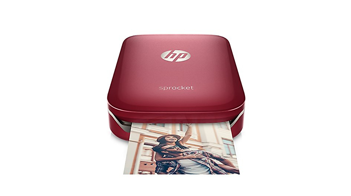 HP Sprocket Portable Photo Printer - Instant 2x3" Stickers from Phone