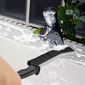 3Pcs Crevice Cleaning Brush, Gap Cleaning Brush, Hard Bristle Crevice Cleaning Brush, Bathroom Gap Cleaning Brush, Grout Cleaner Brush, Multifunctional Crevice Gap Brush Cleaning Brush