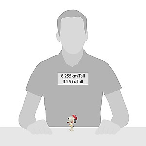 Enesco Jim Shore Peanuts Mini Snoopy Artist Figurine 3.2 Inch Multicolor